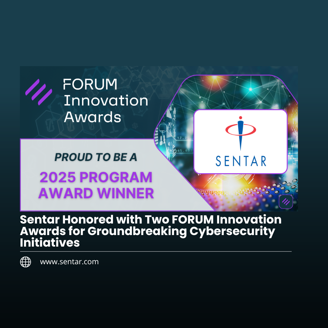Sentar Honored with Two FORUM Innovation Awards for Groundbreaking ...